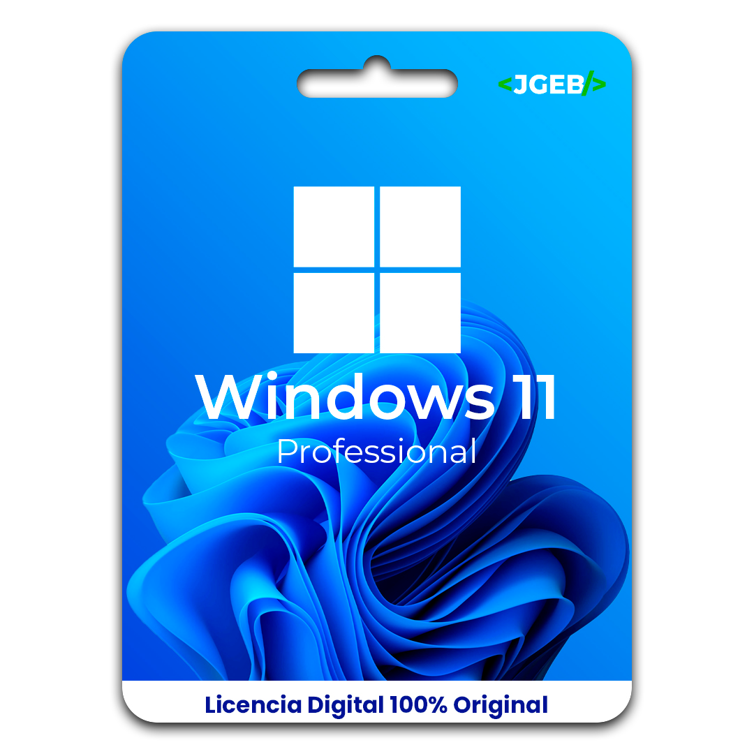 Windows 11 Pro Lic. Digital – J. Elizondo Windows 11 Pro Lic. Digital – J. Elizondo